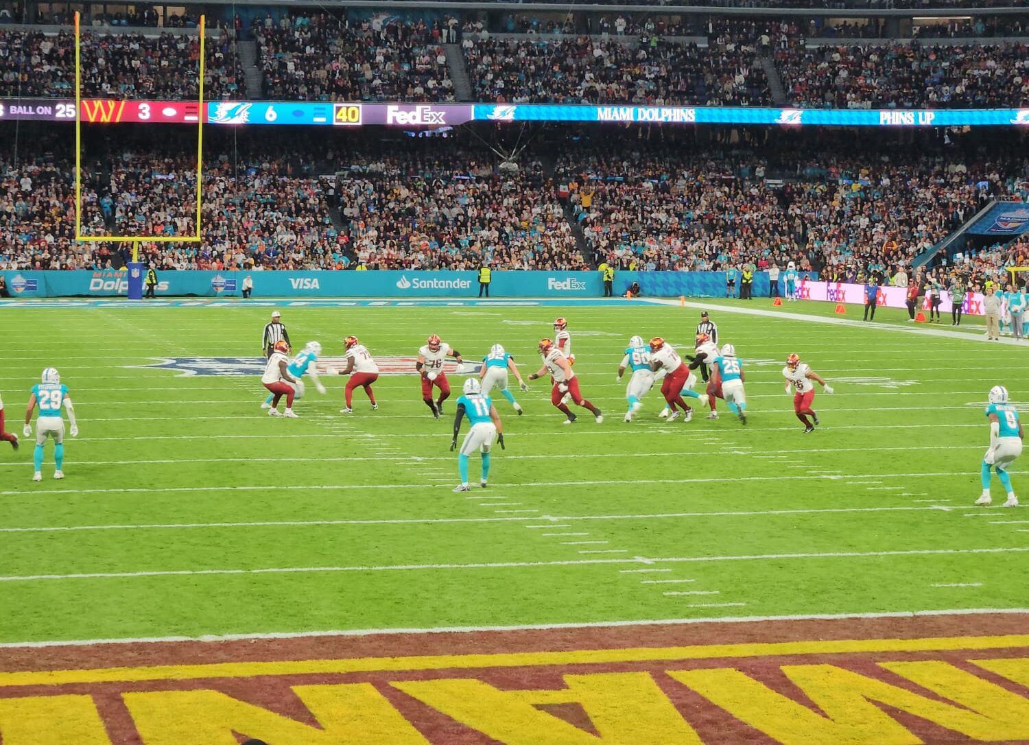 Histórico NFL Madrid Game en el Bernabéu