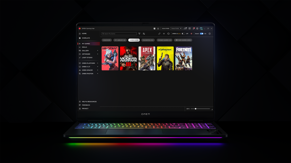 Nuevos dispositivos gaming HP 2025: OMEN y HyperX al límite