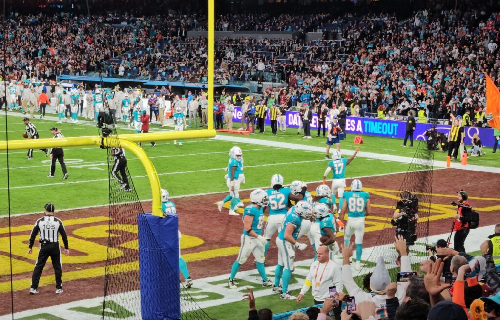 Histórico NFL Madrid Game en el Bernabéu